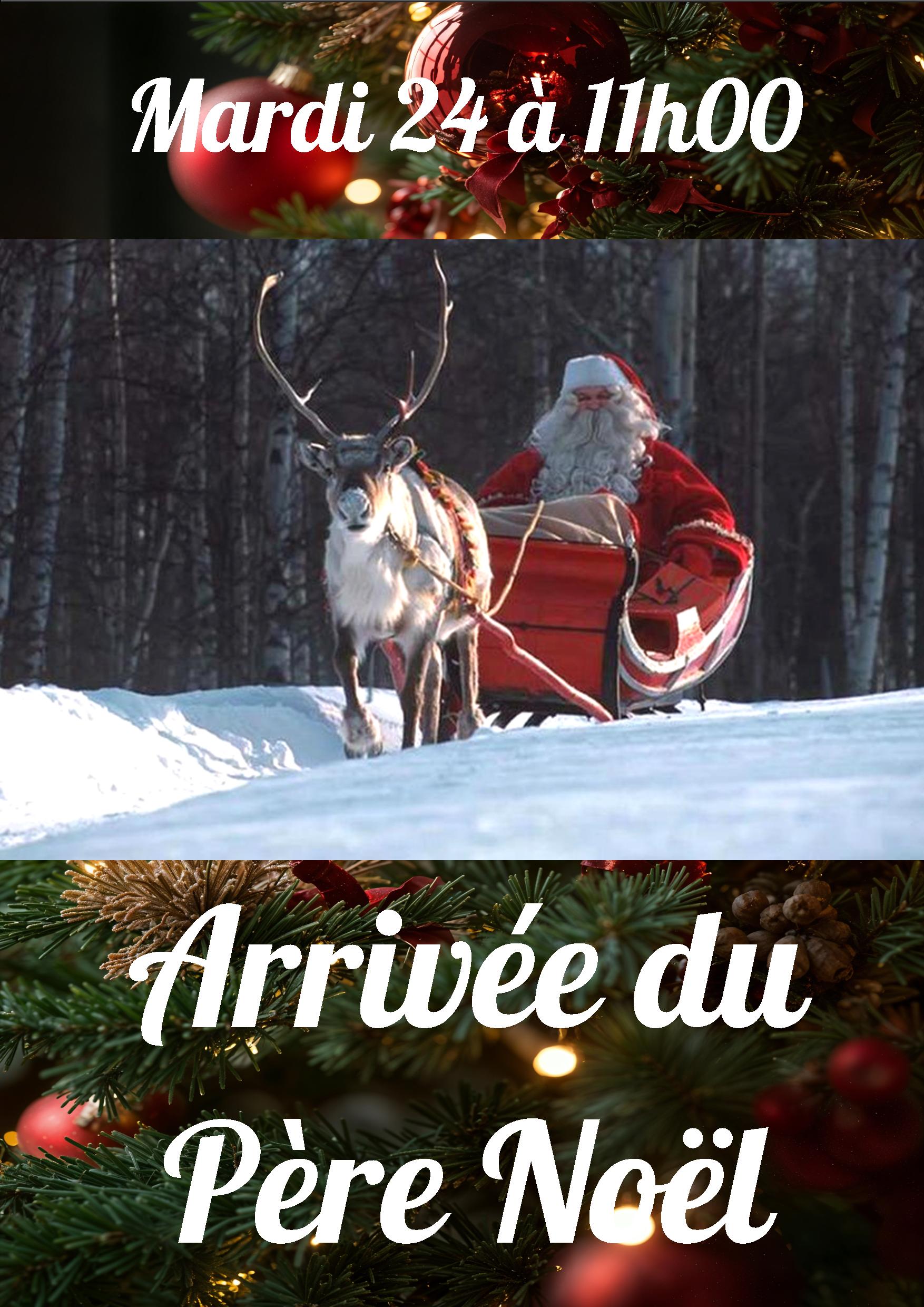 Arrivée du Père Noël | Montmirail