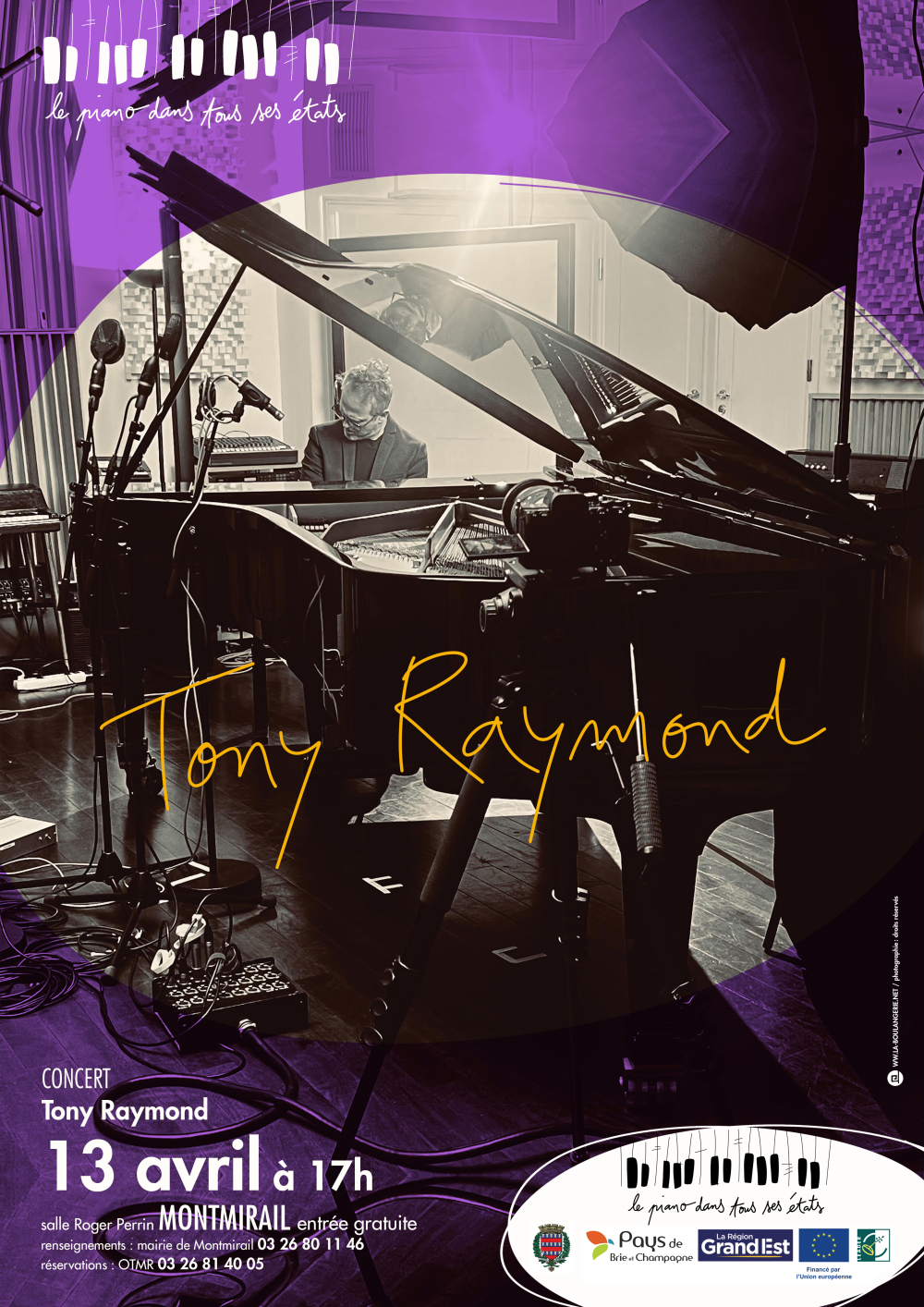 Le Piano dans tous ses états - Tony Raymond | Montmirail